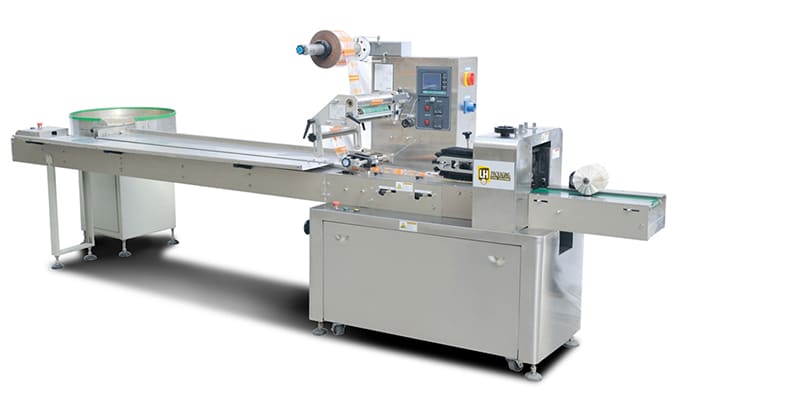Horizontal Flow Wrapper Chain Type Machine | LH Packaging