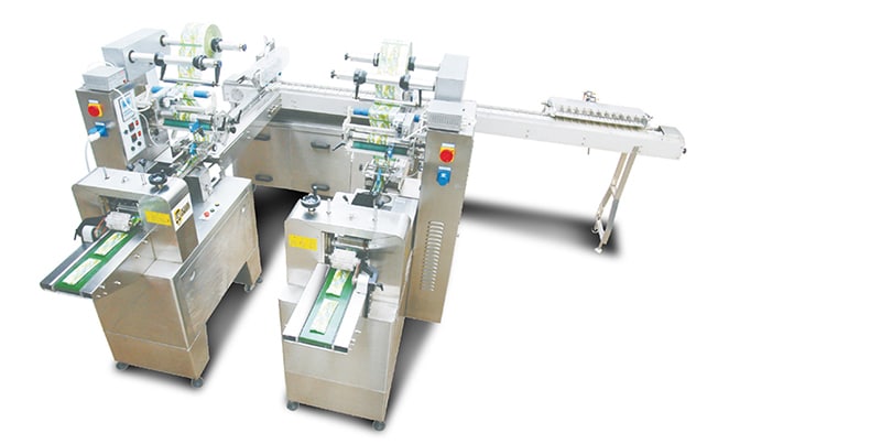 Horizontal Flow Wrapper Combi Feeding Machine | LH Packaging